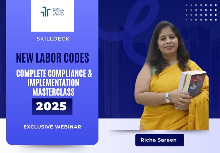 Webinar New Labor Codes - Skill Deck